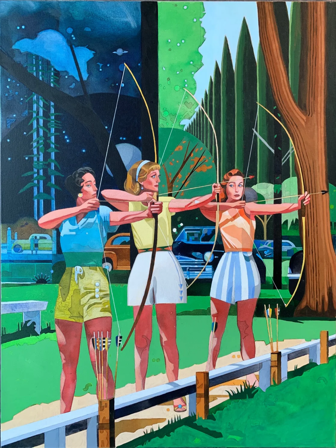 Archery Contest | Steve Behar | Online Gallery
