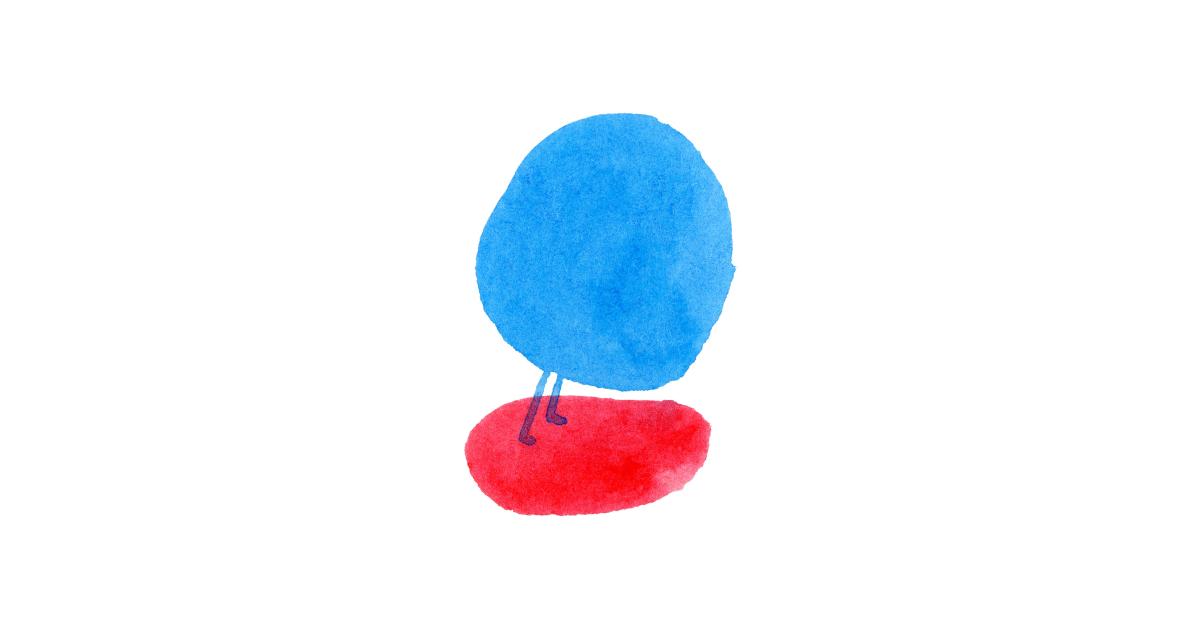Een Blauwe Stip Met Een Zwaar Leven - A blue dot with a heavy life ...