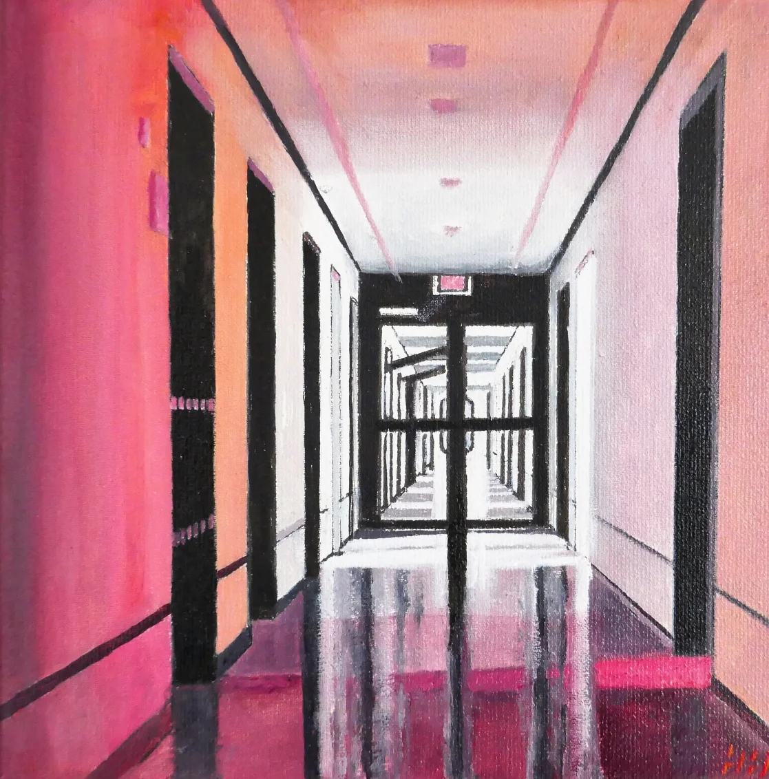 The Red Corridor | Bert Hermans | Online Gallery