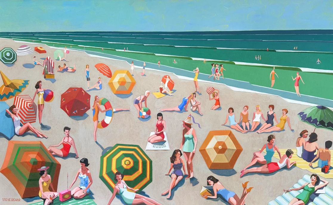 Girls on the Beach | Steve Behar | Online Gallery