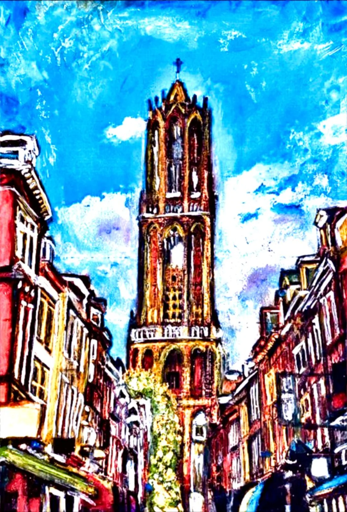 Utrecht postcard & poster series (original art - 10 pieces) | see ...