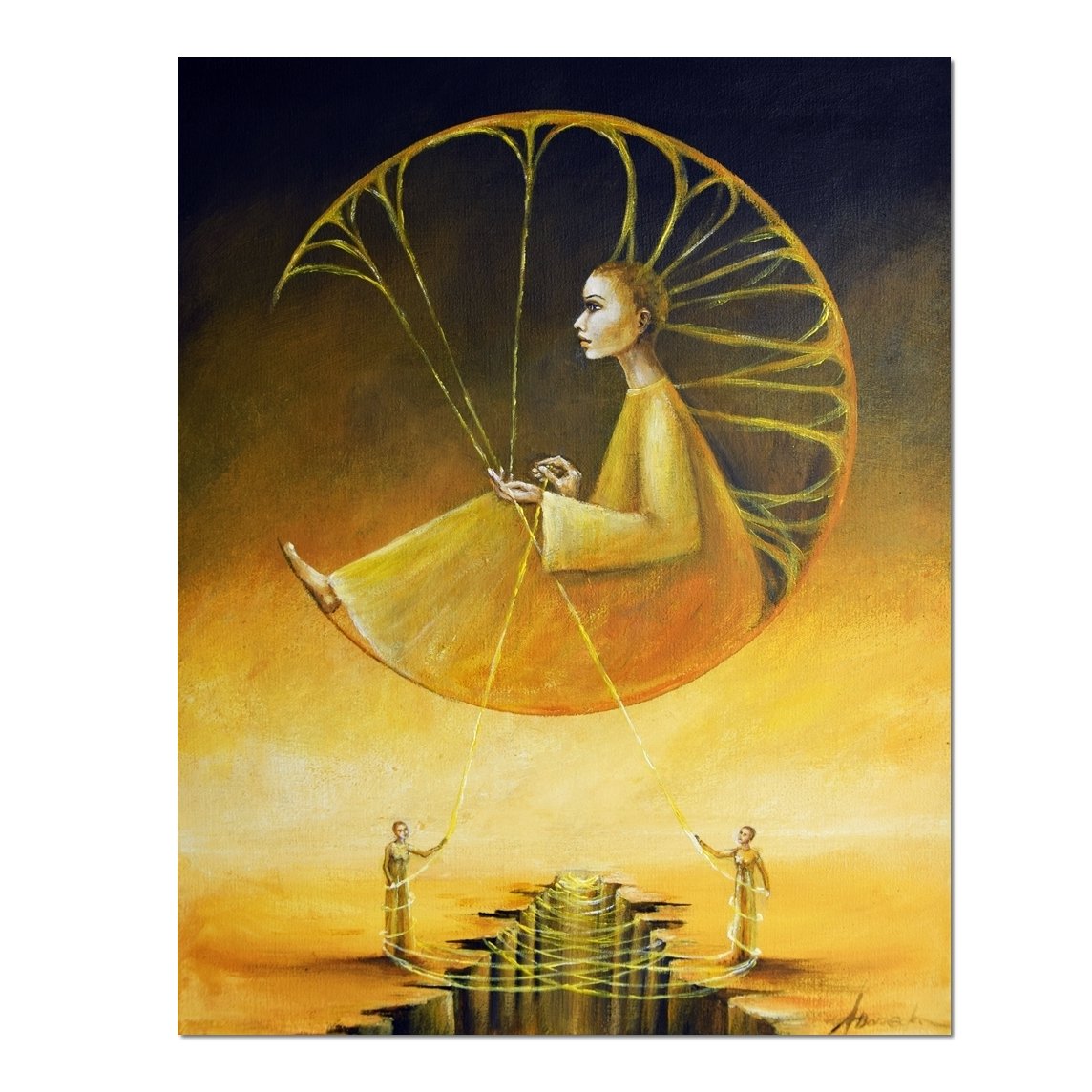 Moira II, surrealist magical realism painting | Aleksandra Borzecka ...