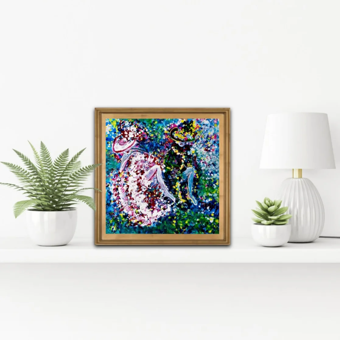 Gipsy Princess Opera Acrylic Painting: Captivating Cabaret Actresses ...